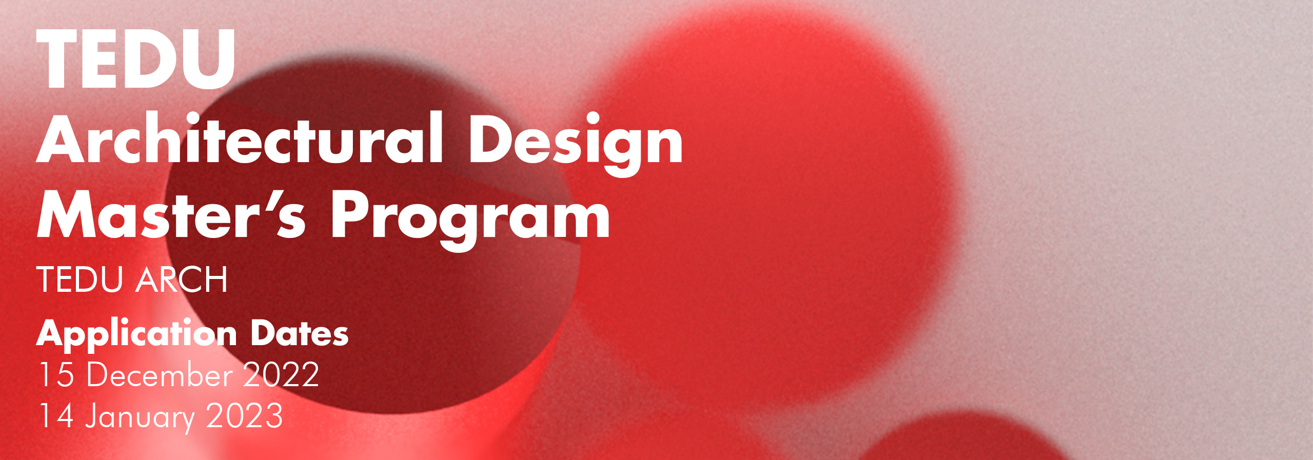 Department of Architecture | TED University